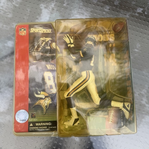 McFarlane Toys | Toys | 20 Mcfarlane Nfl Series 1 Randy Moss Minnesota ...
